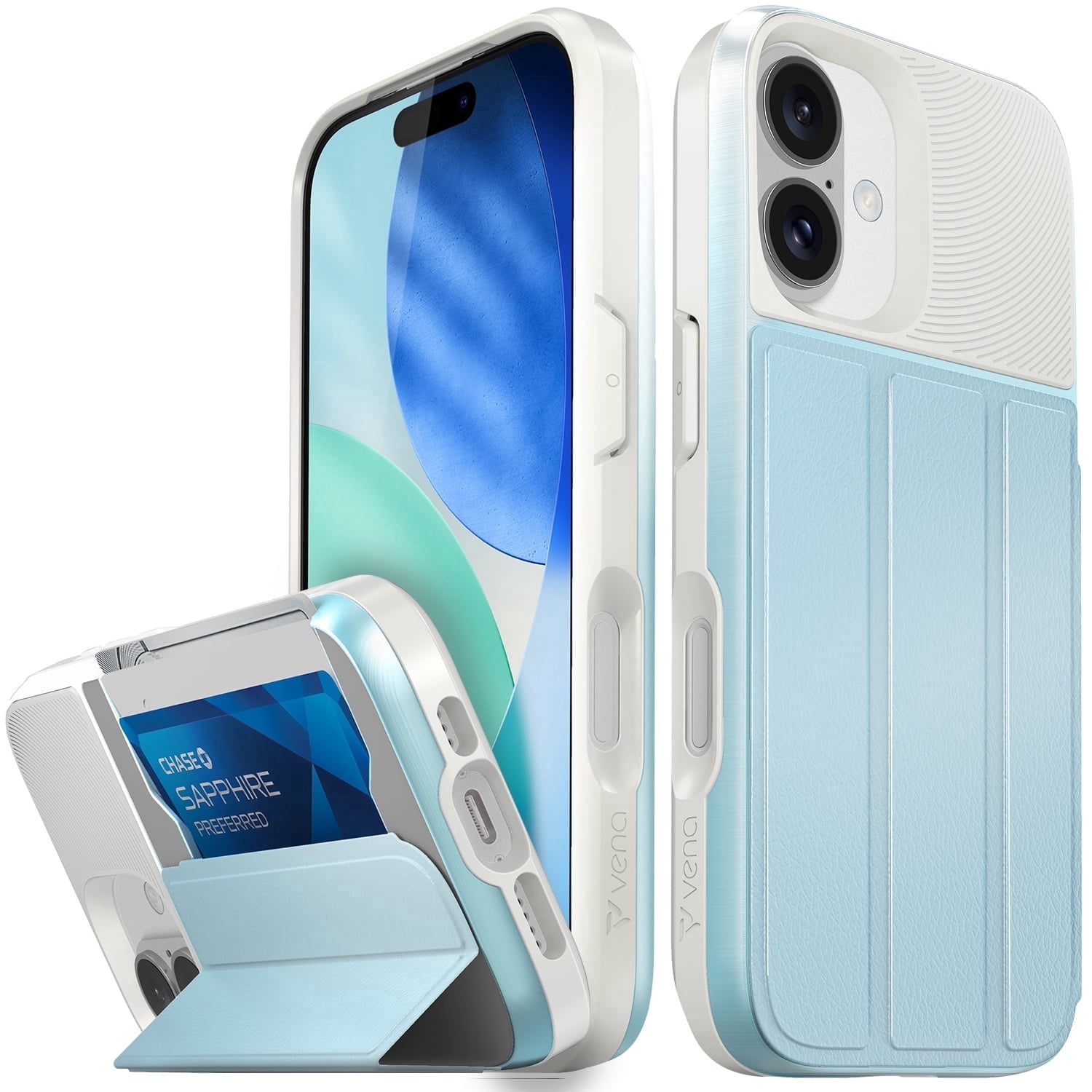 Vena vCommute For Apple iPhone 17 Case Hidden Wallet, Flip Leather ...