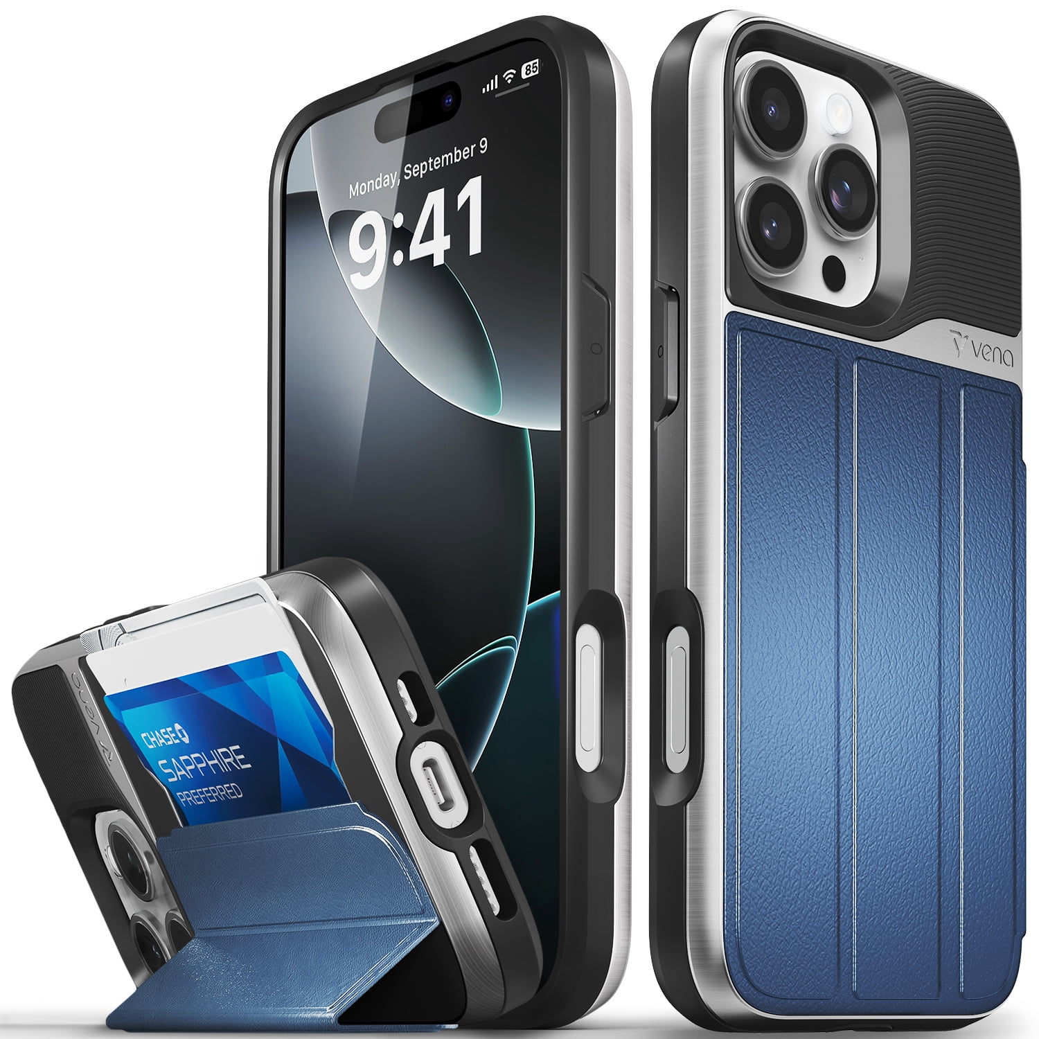 Vena vCommute for Apple iPhone 16 Pro Max Wallet Case, iPhone 16 Pro ...