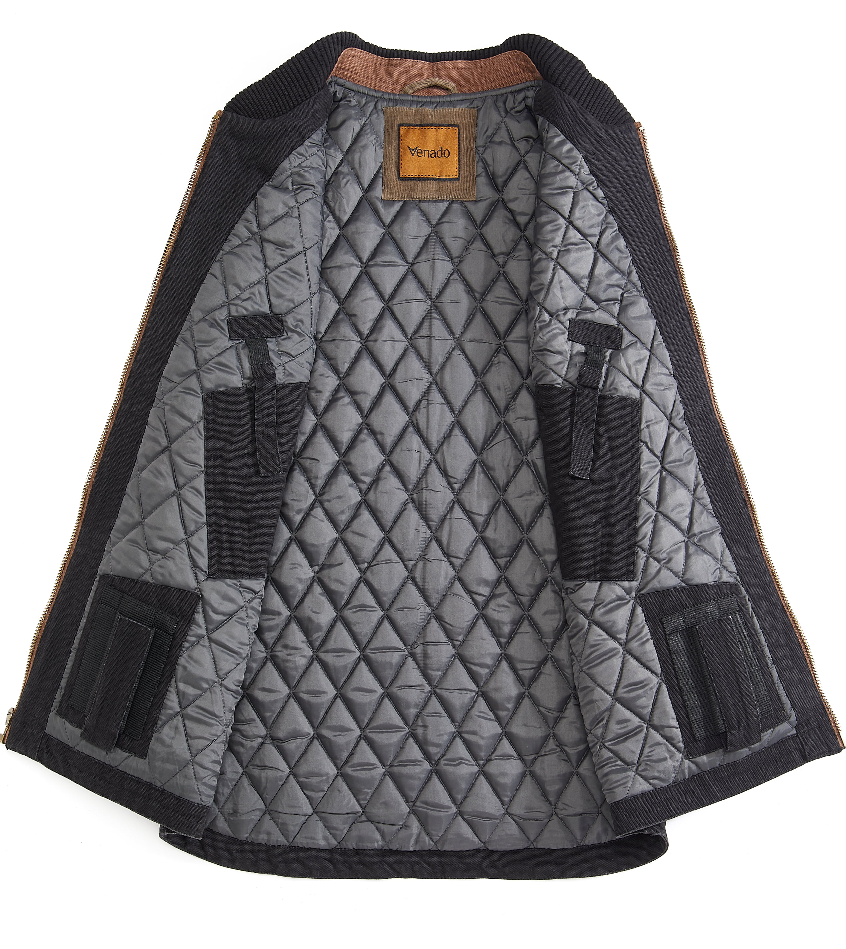 Venado Heavy Duty Canvas Vest for Men - Utility Pockets - Walmart.com