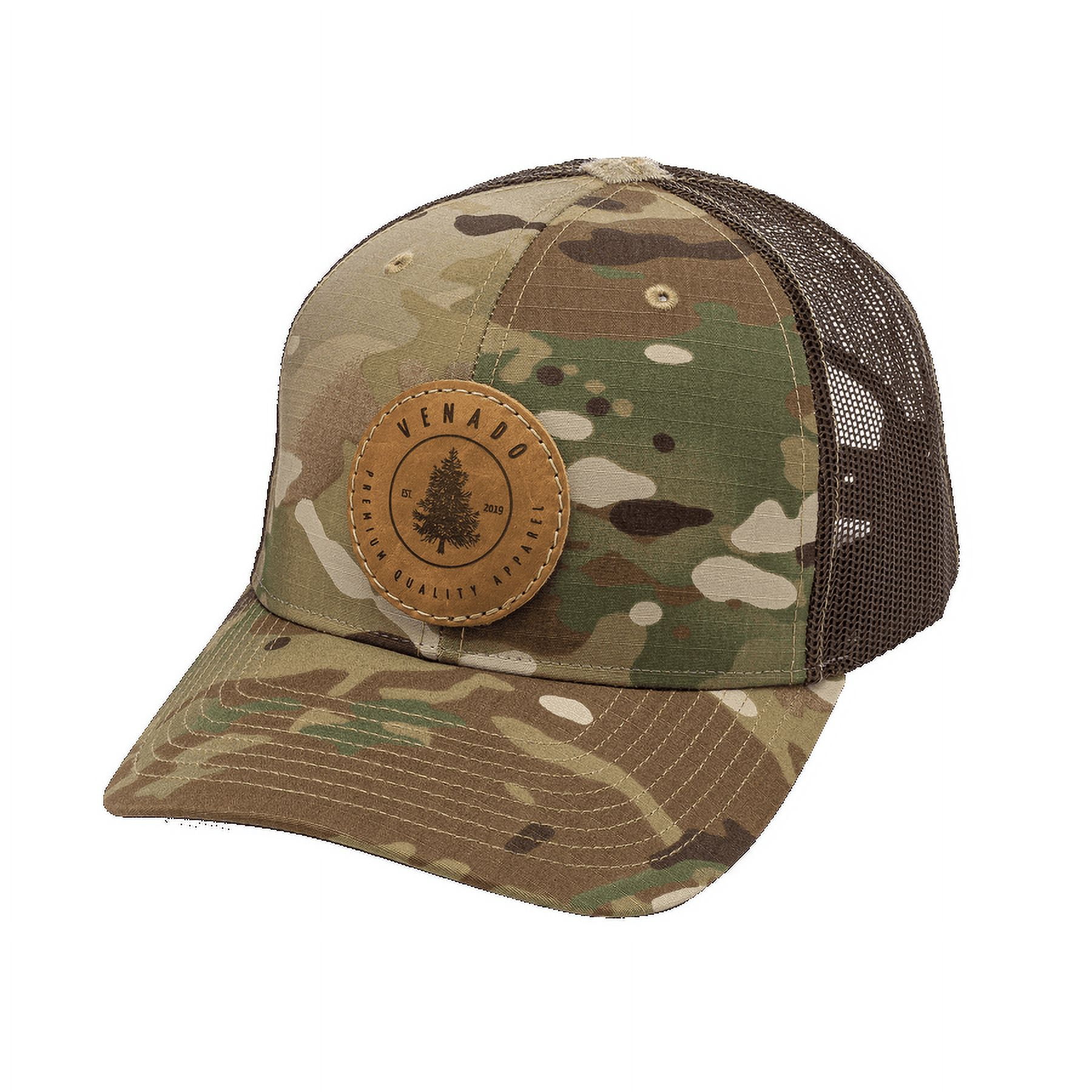 Venado Premium Lumber Trucker Cap (Camo/Brown) - Walmart.com