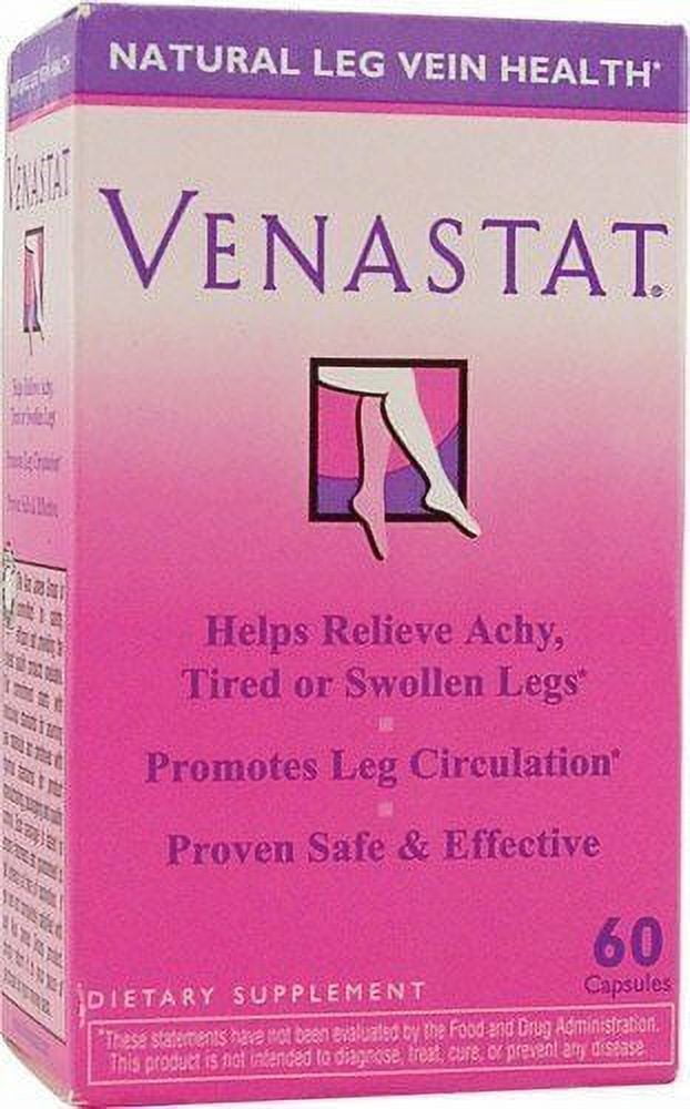 Bodygold Venastat Leg Vein Health Supplement Pills, Support Circulation ...