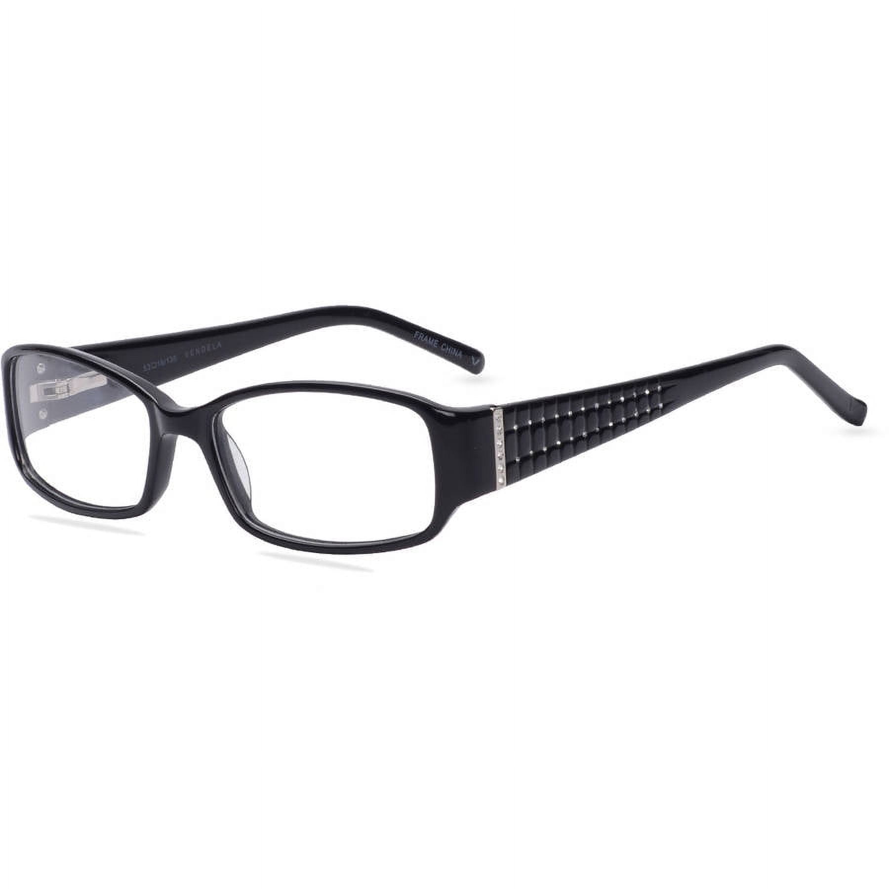 Free Shipping! Vendela Women's Rectangular Eyeglasses, 1005, Black, 53 ...