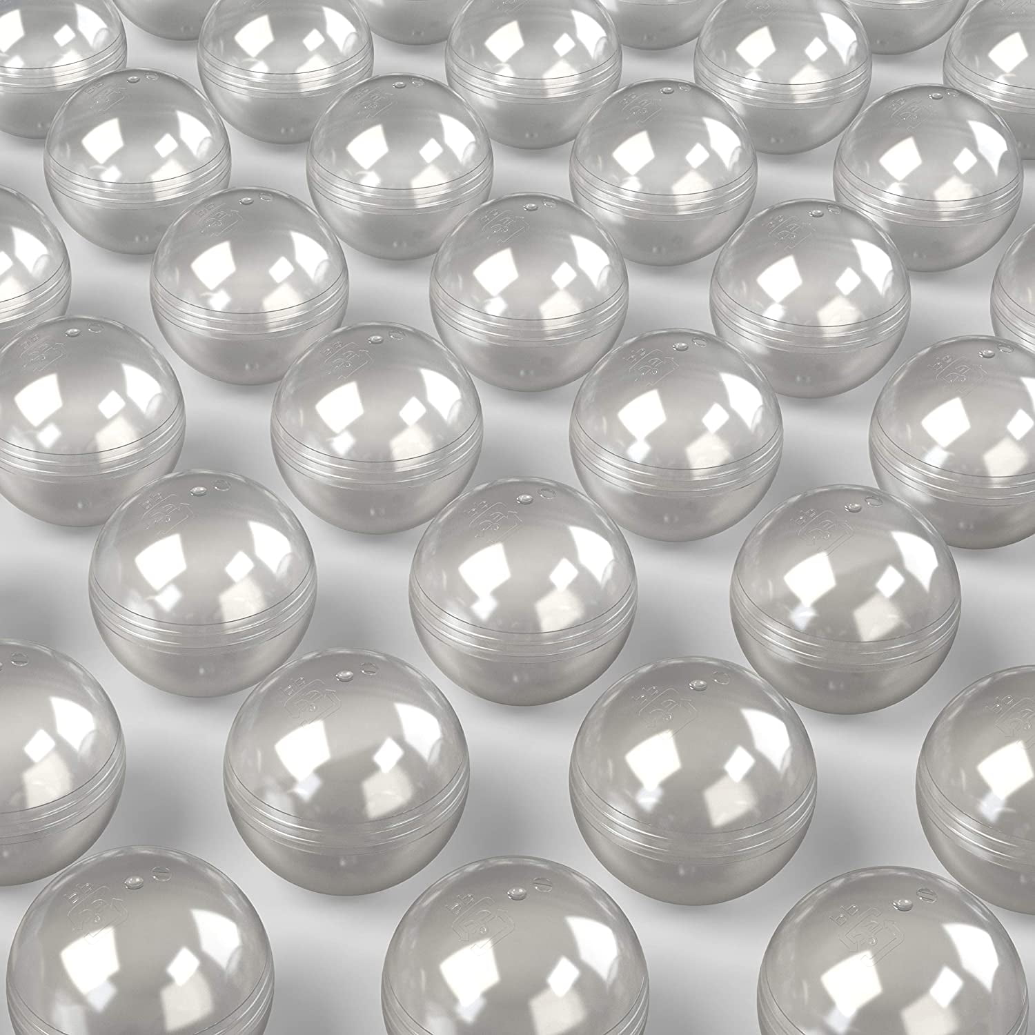 Vending Machine 100pcs Empty Round Clear Capsules 2â 50mm - Bulk ...