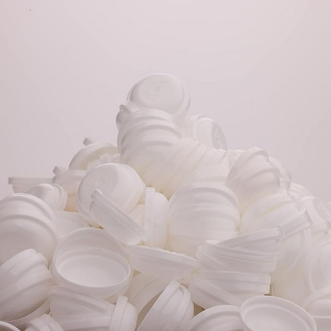 Vending Machine Capsules - 1.1 Inch Tiny Frosty Clear-Colored Acorn ...
