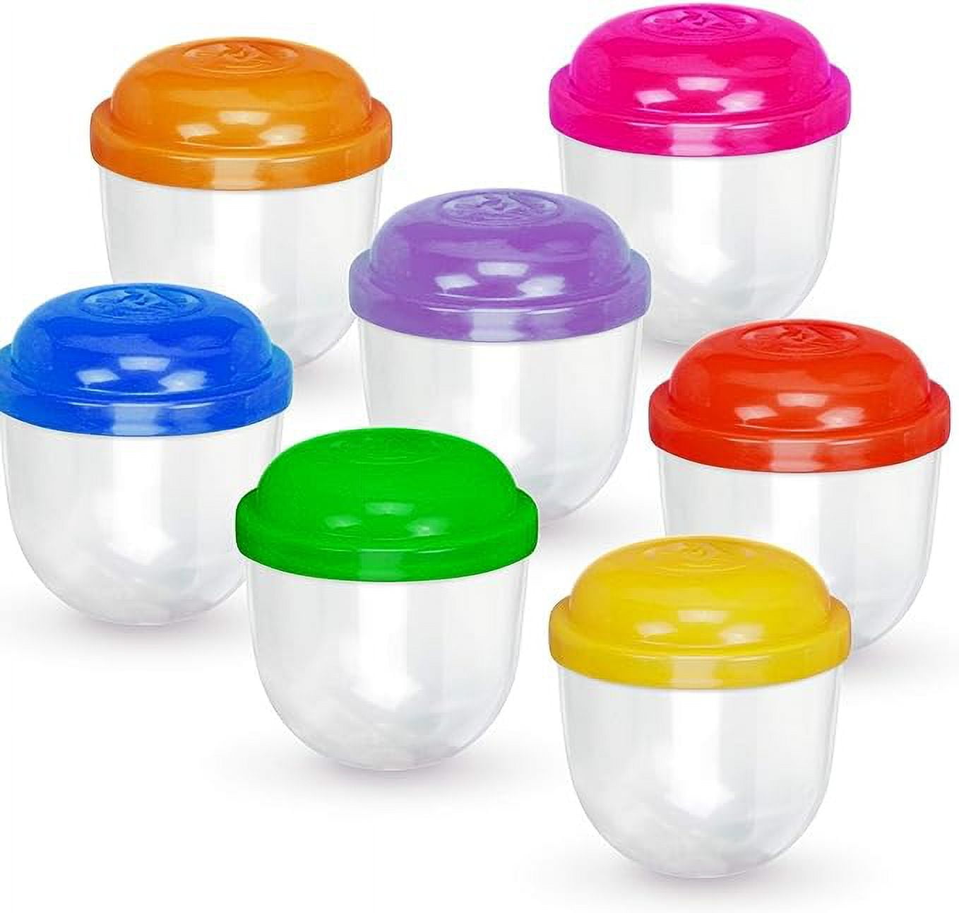 Vending Machine Capsules - 2 Inch Frosty-Clear Acorn Capsules - 120 Pcs ...