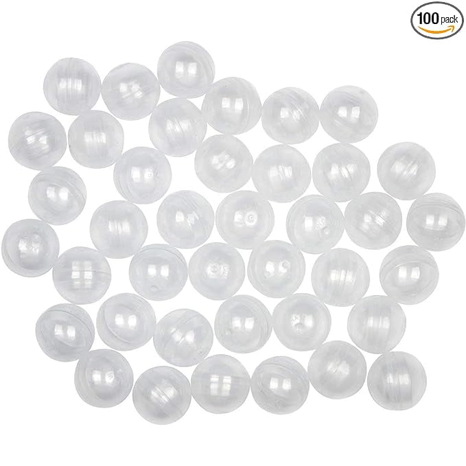 Vending Machine Empty Round Capsules 1.1” 100 pcs Bulk Capsule For Toy ...