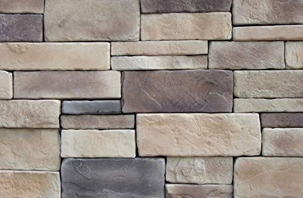 Veneer Stone Rubber Mold for Concrete or Plaster, EZ Stack Flats, 22 ...