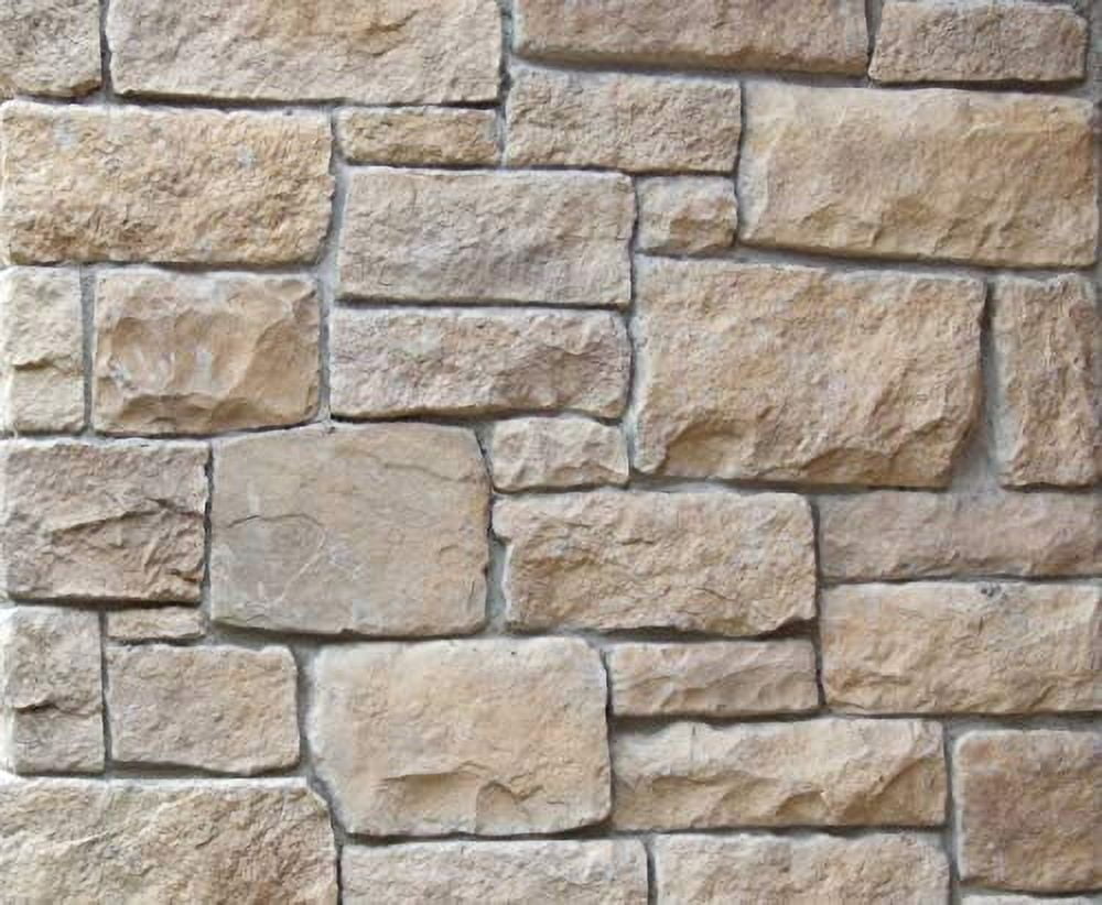 Veneer Stone Rubber Mold for Concrete or Plaster, Limestone Flats, 22 ...