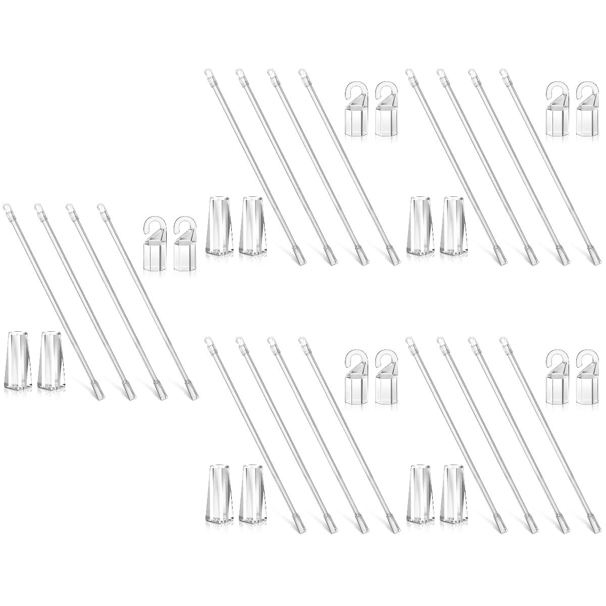 Venetian Blind Rod Vertical Blinds Replacement Slats White Outfit 40 ...