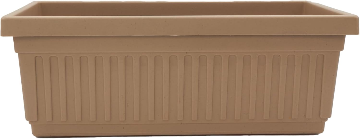 Venetian Window Planter Box w/Drain Plug - Long Planter Box for ...