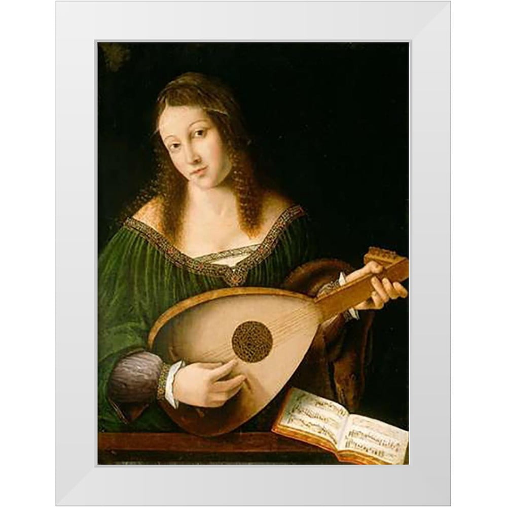 Veneto, Bartolomeo and workshop 14x18 White Modern Wood Framed Museum ...