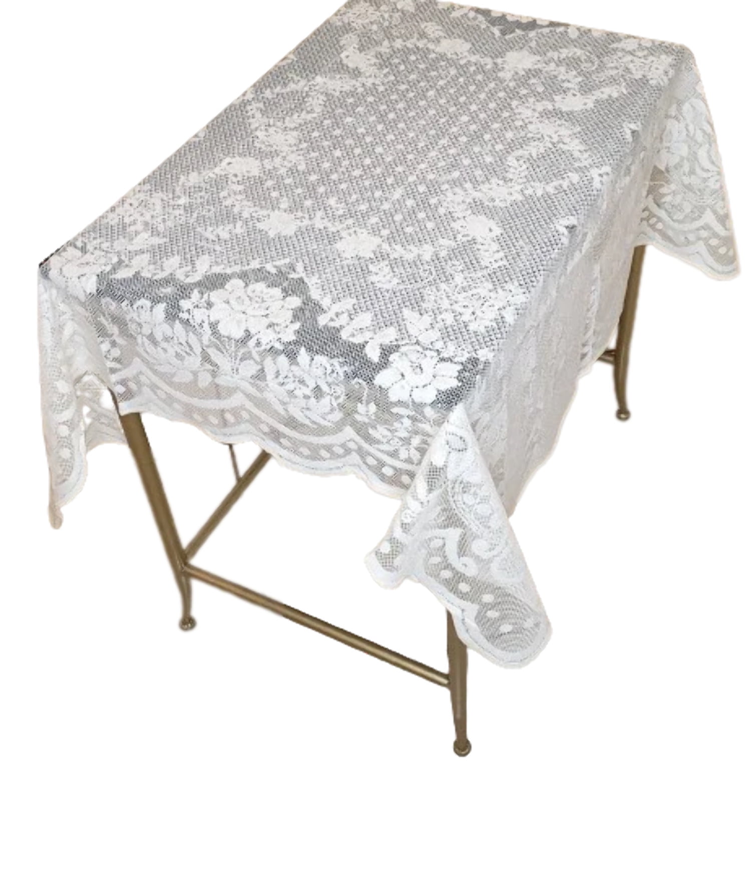 Veneza, Lace Tablecloth, Floral Pattern. Perfect for small coffee ...