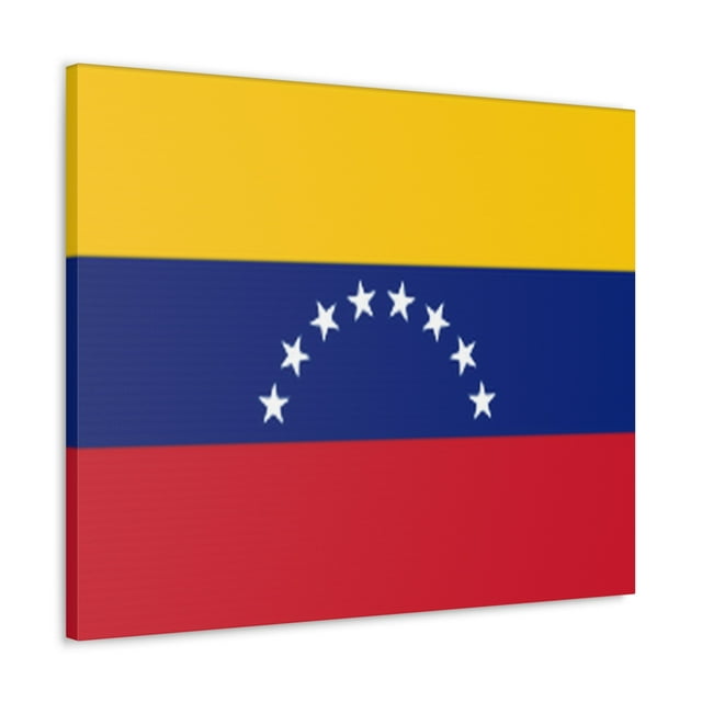Venezuela Country Flag Canvas Vibrant Wall Art Unframed Home Decor ...