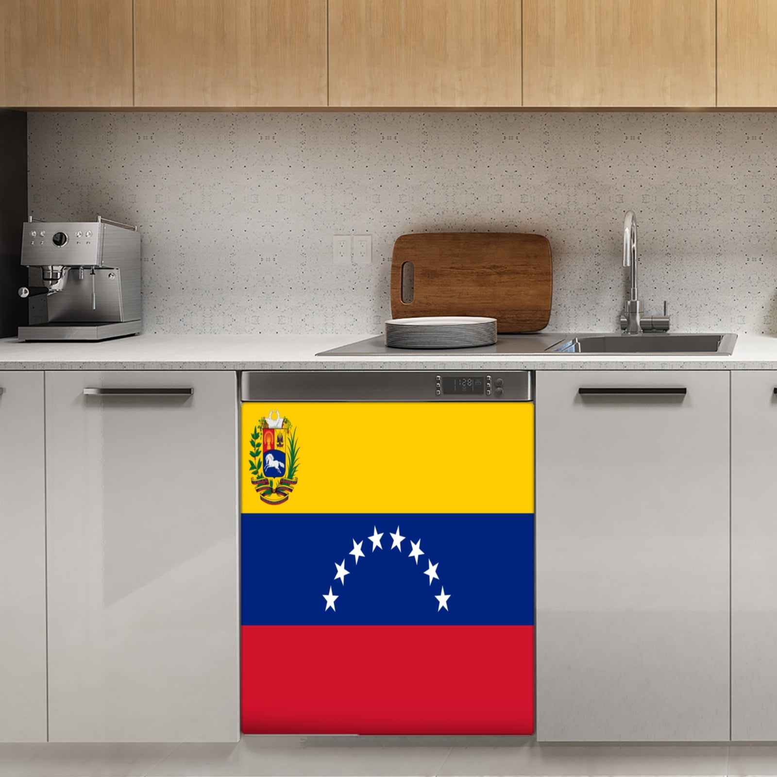Venezuela Flag Dishwasher Magnet Cover Decorative Sticker for Home ...