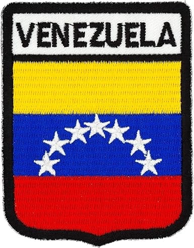 Venezuela Flag Shield Patch, Country Flag Patches - Walmart.com