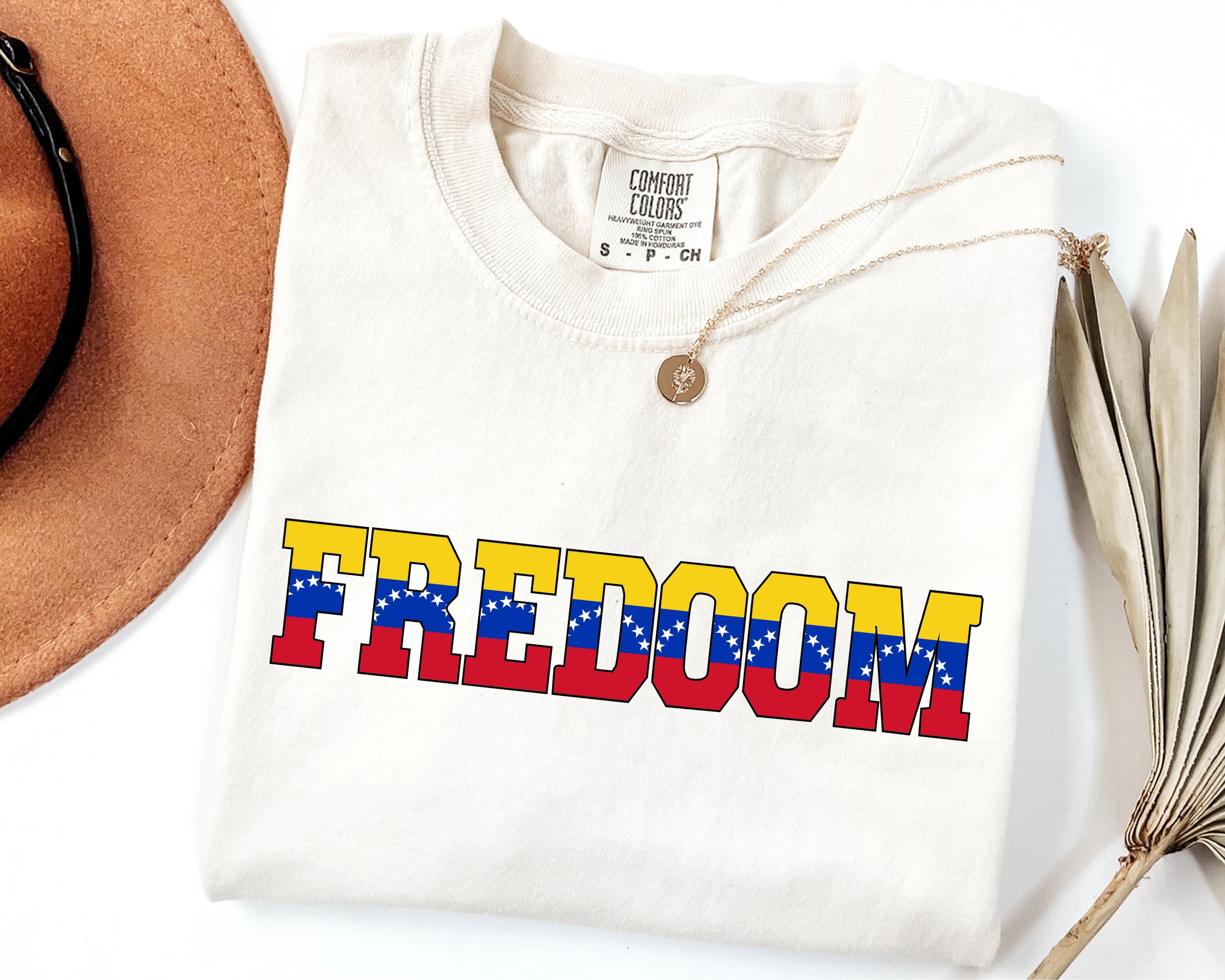 Venezuela Freedom Shirt Until the End, With Venezuela Flag Tee, Free ...