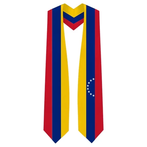 Venezuela Graduation Stole - Venezuela Flag Sash - Walmart.com