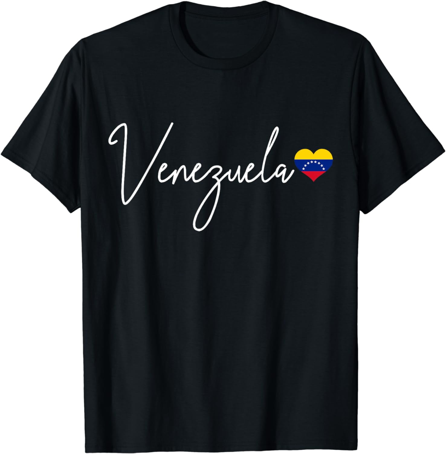 Venezuela Heart Pride Venezuelan Flag T-Shirt - Walmart.com