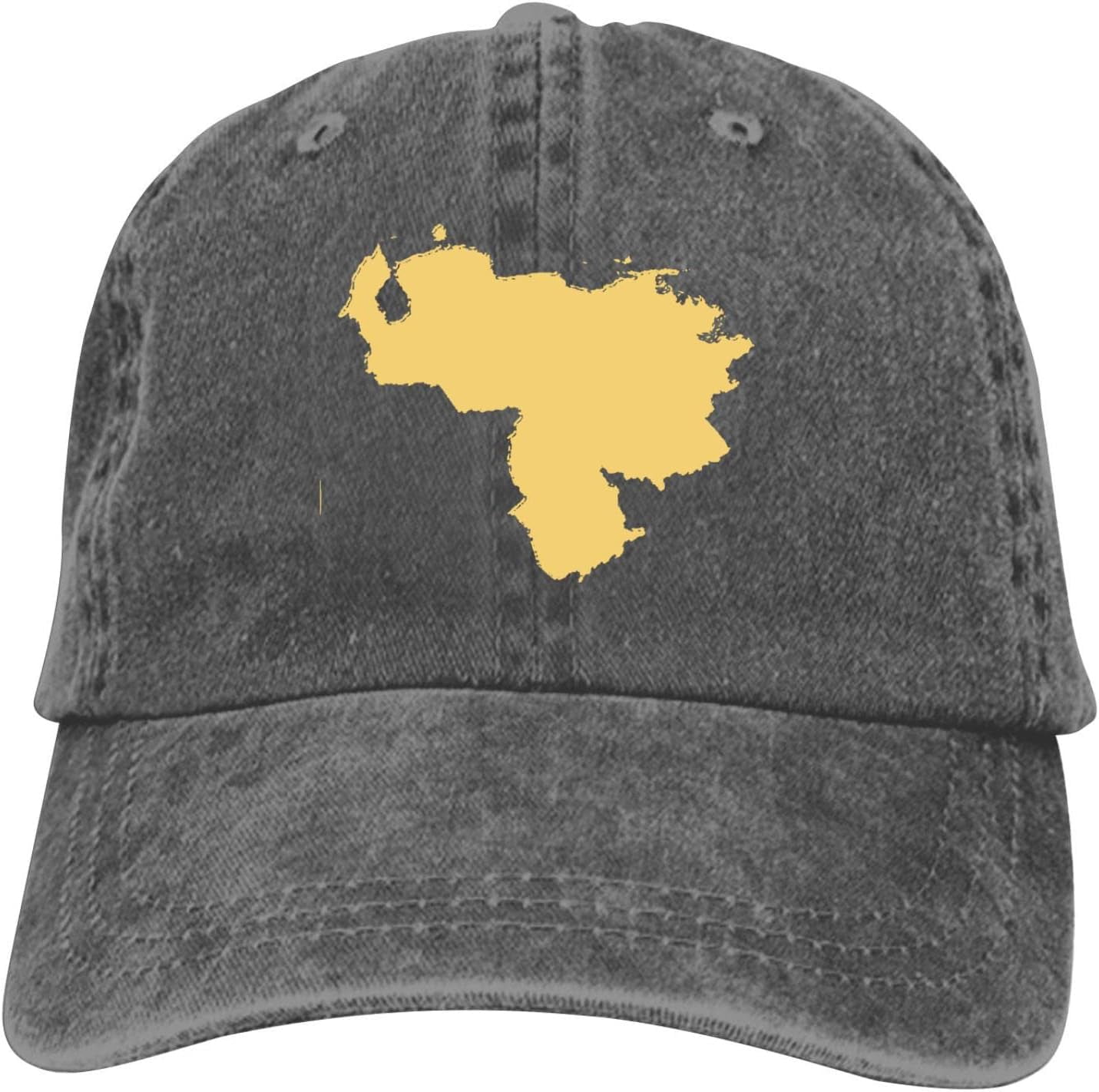 Venezuela Map Gold No More Dictator Baseball Cap Vintage Adjustable ...