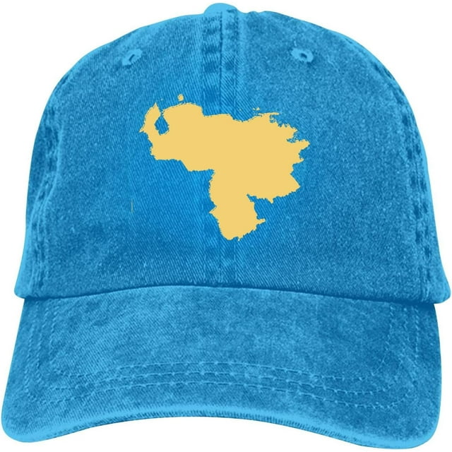 Venezuela Map Gold No More Dictator Baseball Cap Vintage Adjustable ...