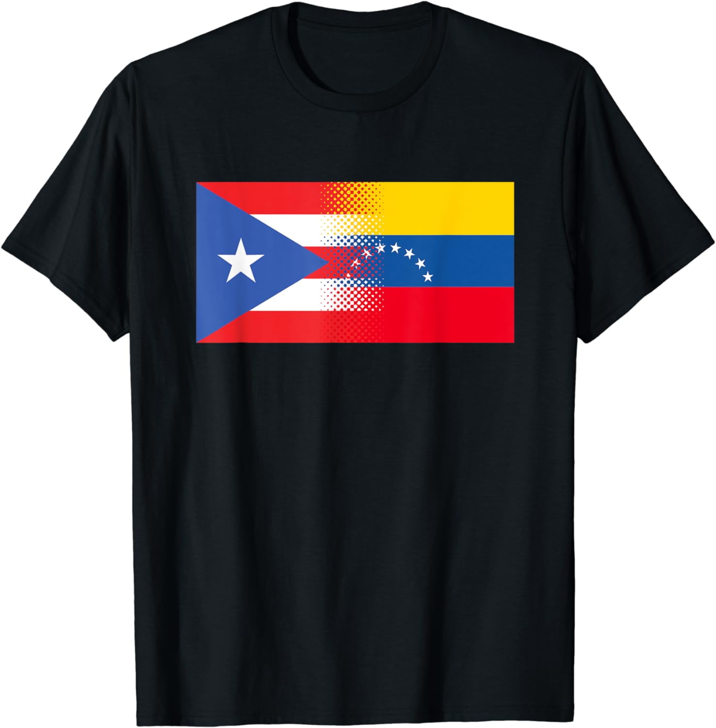Venezuela Puerto Rico Flag Venezuelan Puerto Rican T-Shirt - Walmart.com