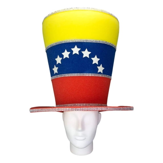 Venezuela Wide Top Hat - Wedding Party Hat - Hora Loca Hat ...