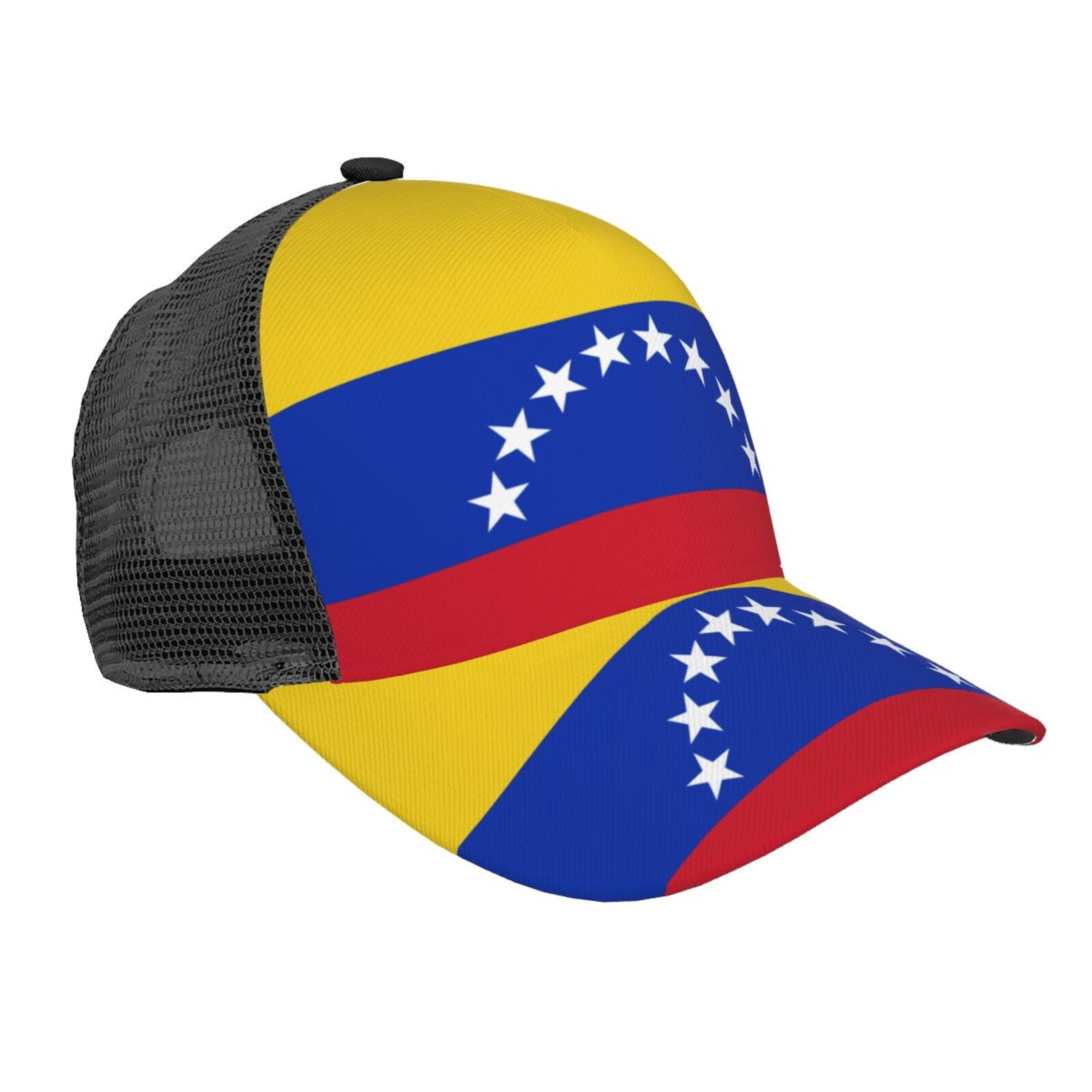 Venezuelan Flag Snapback Trucker Hats Baseball Caps Adjustable Mesh ...