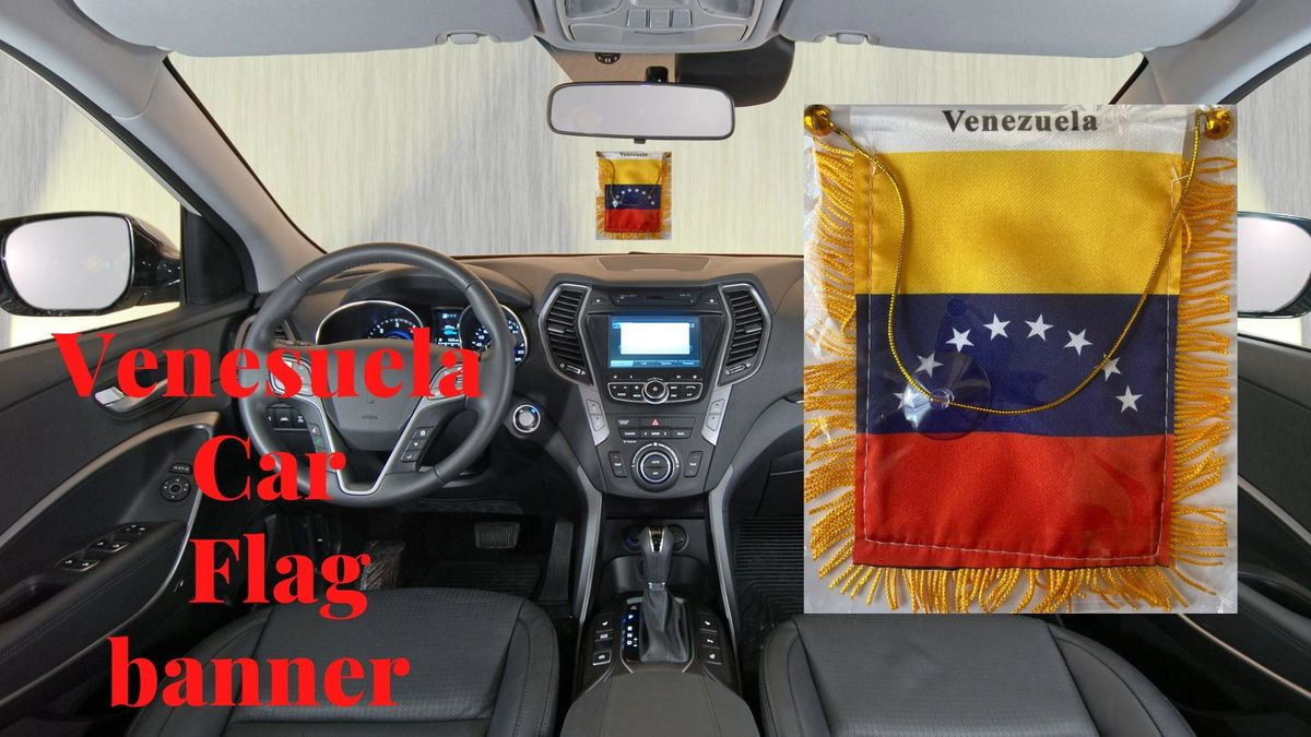 Venezuelan Flag Window Hanging Mini Banner - Walmart.com
