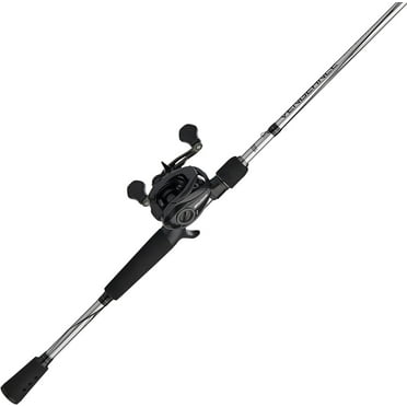 Fenwick Pflueger Nighthawk Low Profile Bait Cast Reel and Fishing Rod ...
