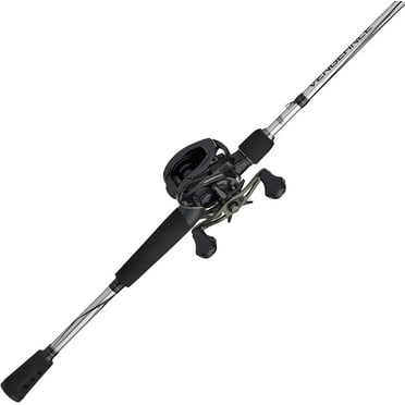 Fenwick Pflueger Nighthawk Low Profile Bait Cast Reel and Fishing Rod ...