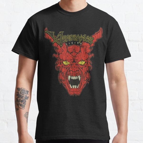 Vengeance Rising Red Devil 1987 Classic T Shirt - Walmart.com