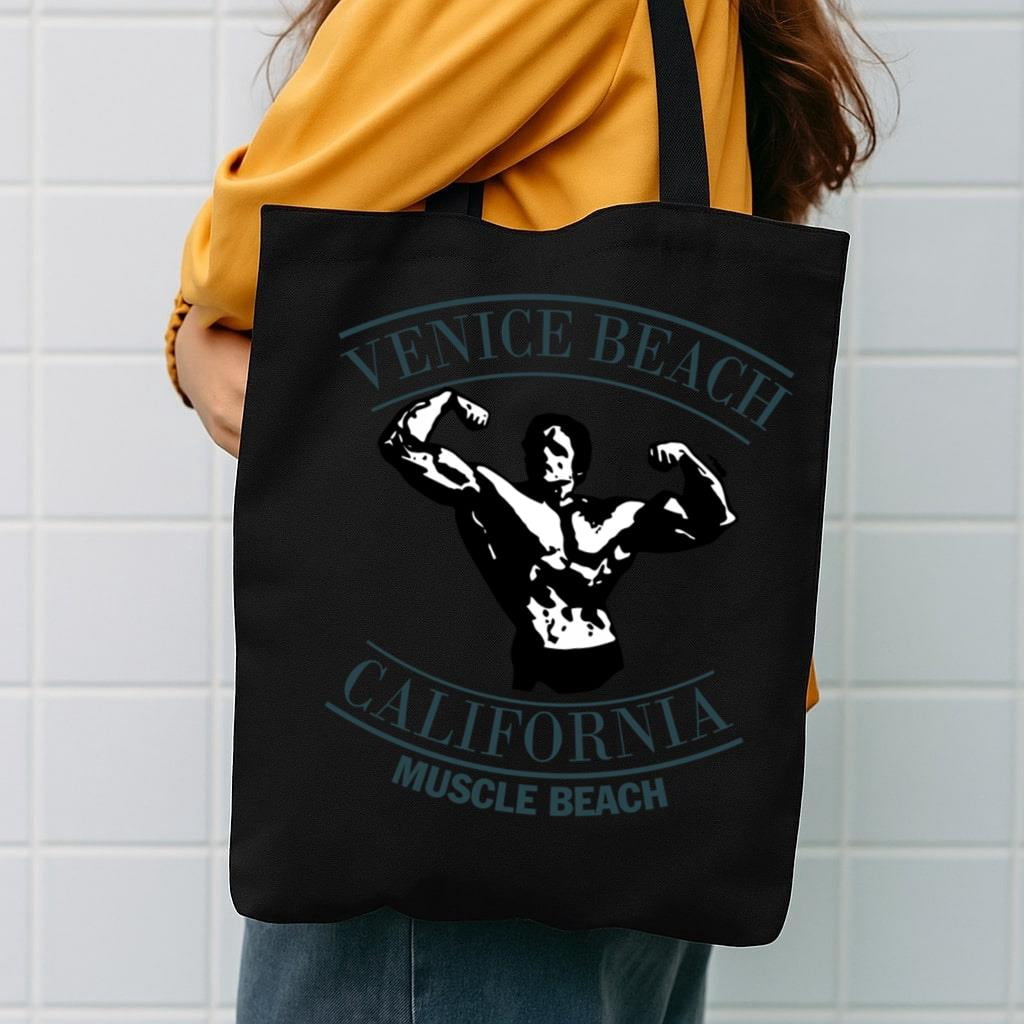 Venice Beach California T Bag 735 Muscle Arnold Gym Weightlifting ...
