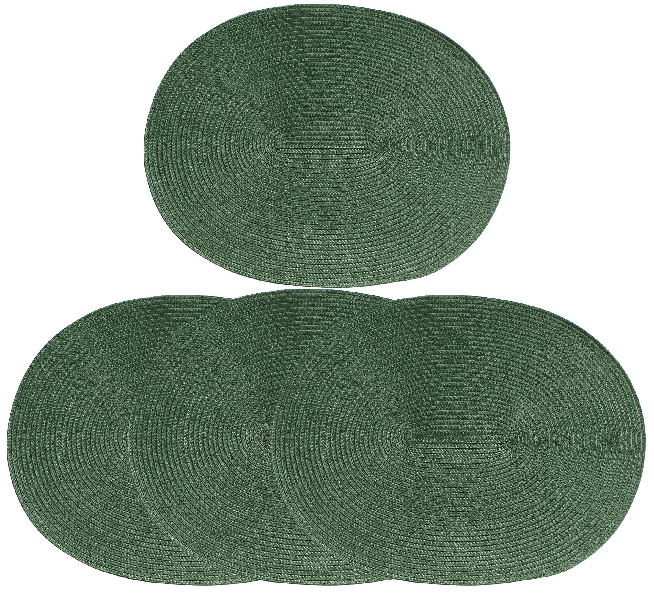 Venice Collections London Woven Spiral Table Placemats 16.9 X 13 Inches ...