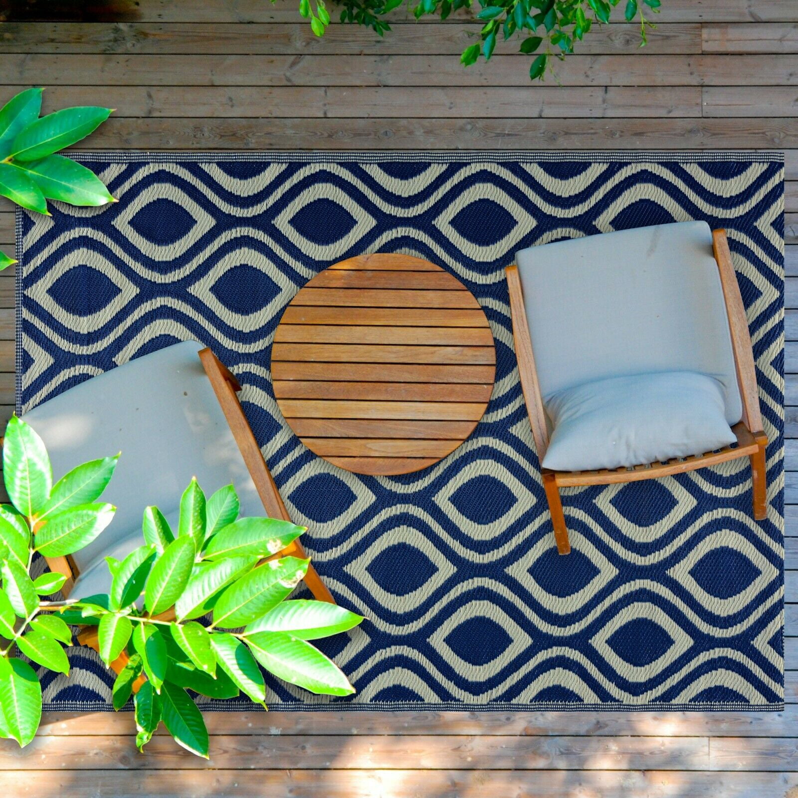 Venice Design 100% Eco-friendly Lightweight Plastic Outdoor Mat/Rug ...