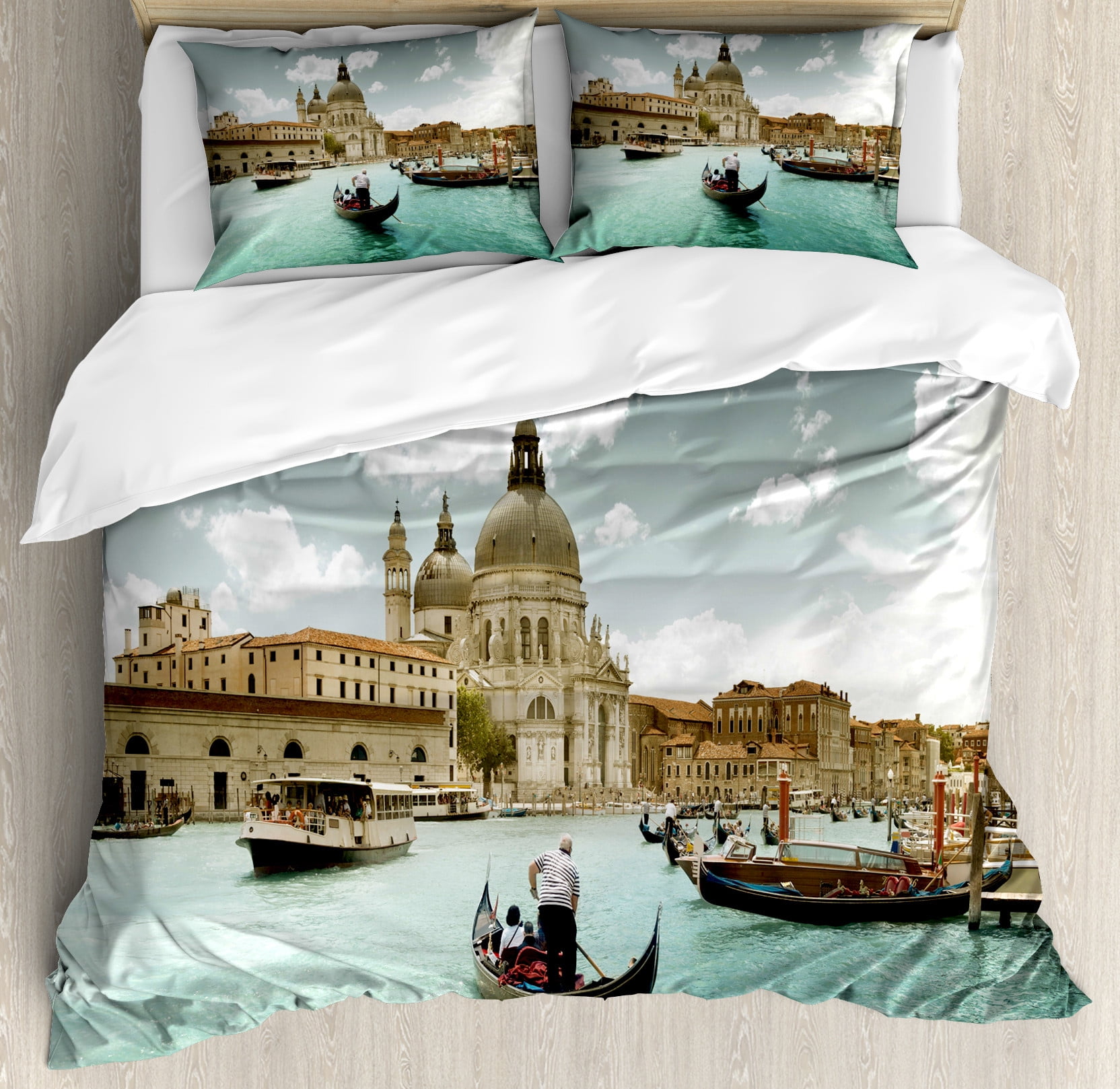 Venice Duvet Cover Set, Santa Maria Della Salute by the Grand Canal ...