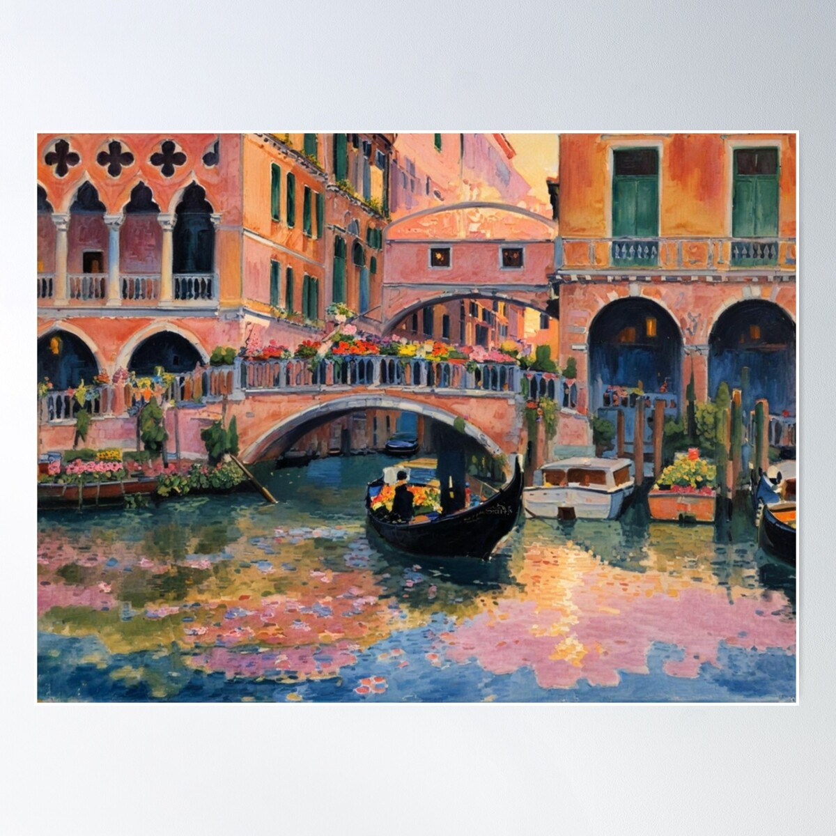 Venice, Matisse Style Poster Wall Art, Modern Wall Decor For Living ...