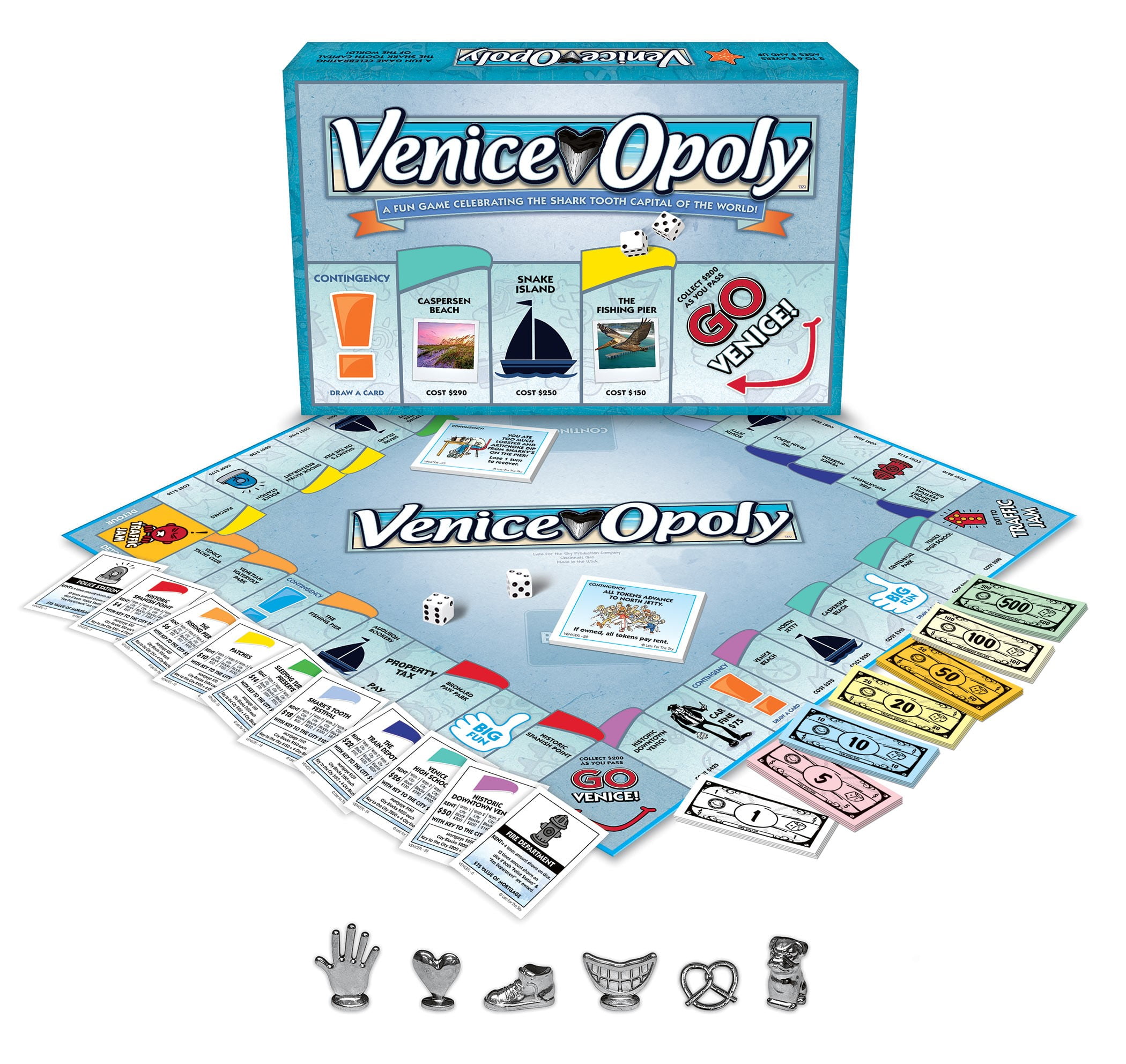 Venice Opoly Board Game, by Late for the Sky - Walmart Business Supplies