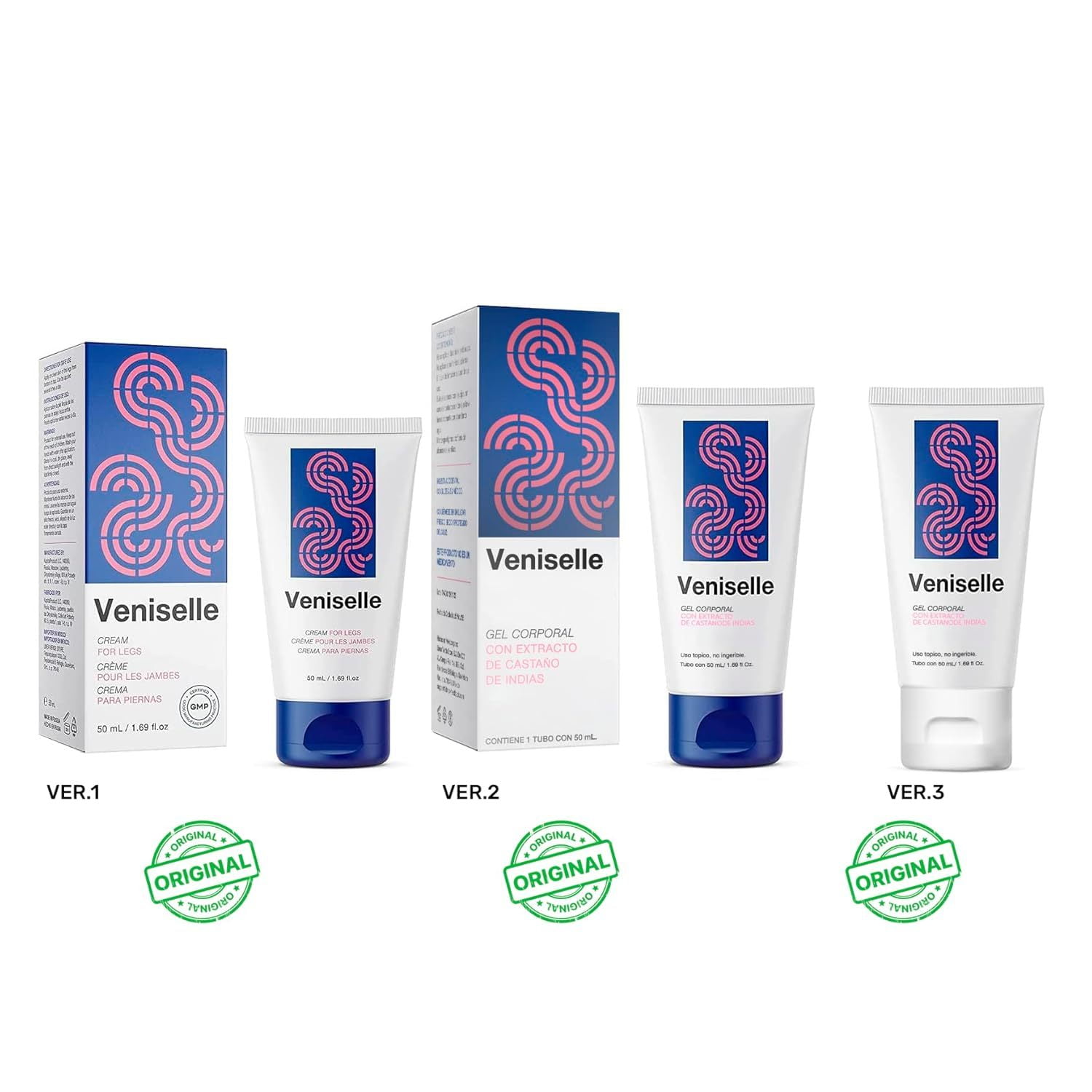 Veniselle - Veins Cream for legs - 1.69 fl oz, Horse Chestnut ...