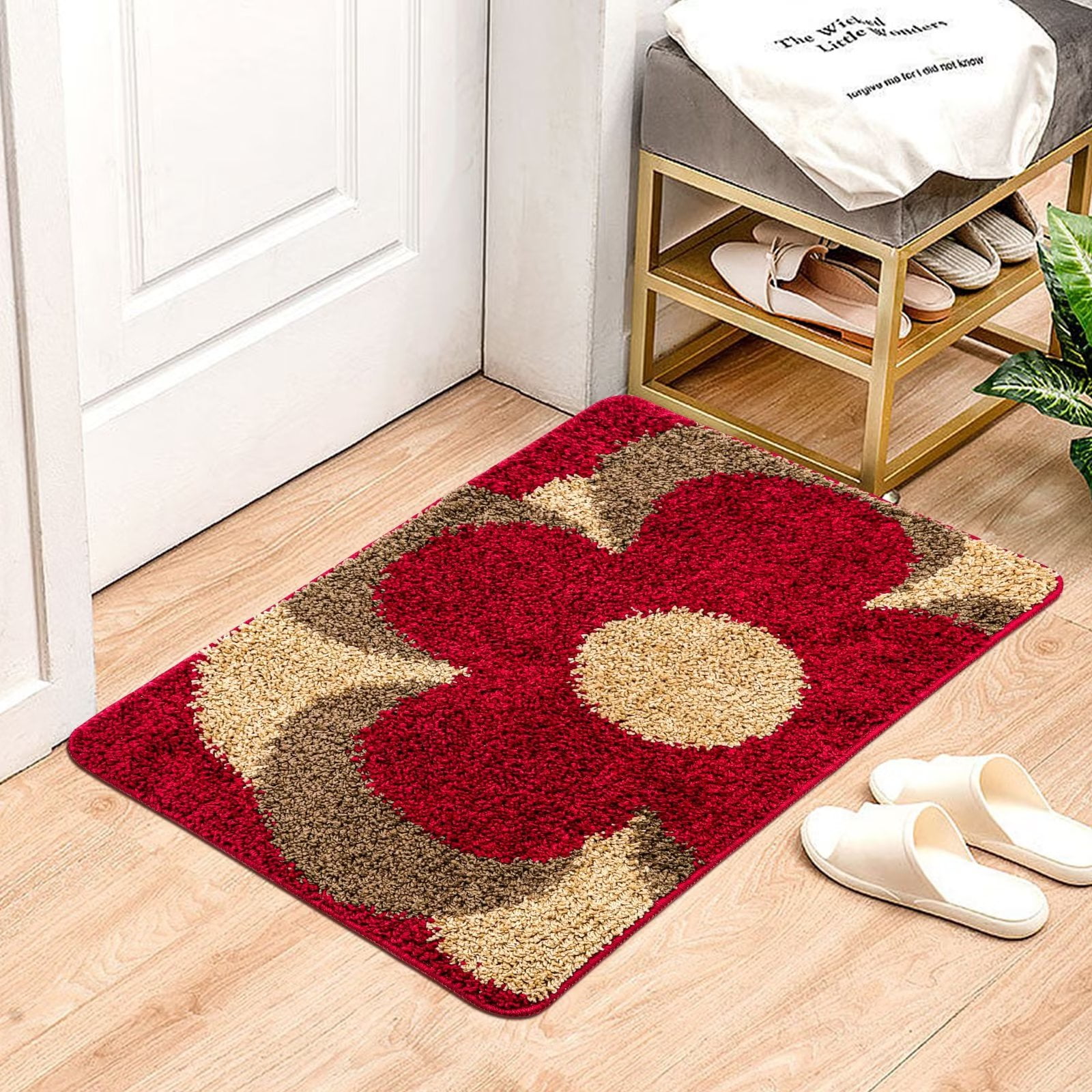 Vennocci F11 Polypropylene Entryway Rug Indoor Door Mat Non Slip ...