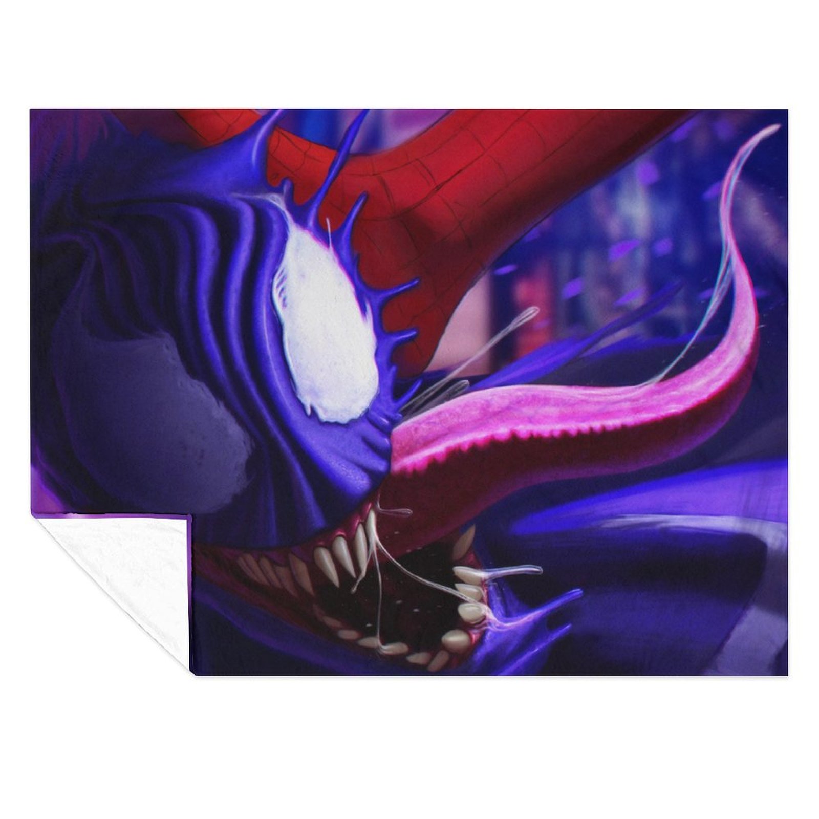 Veno_m The Last Dan_ce Funny Anime Cartoon Throw Blanket Flannel ...