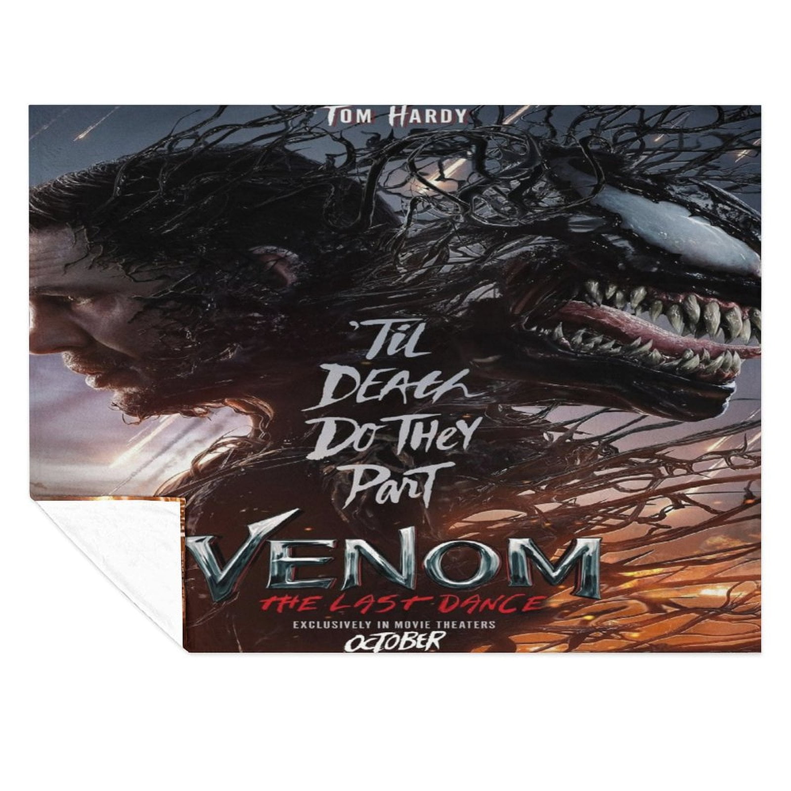 Veno_m The Last Dan_ce Funny Anime Cartoon Throw Blanket Flannel ...