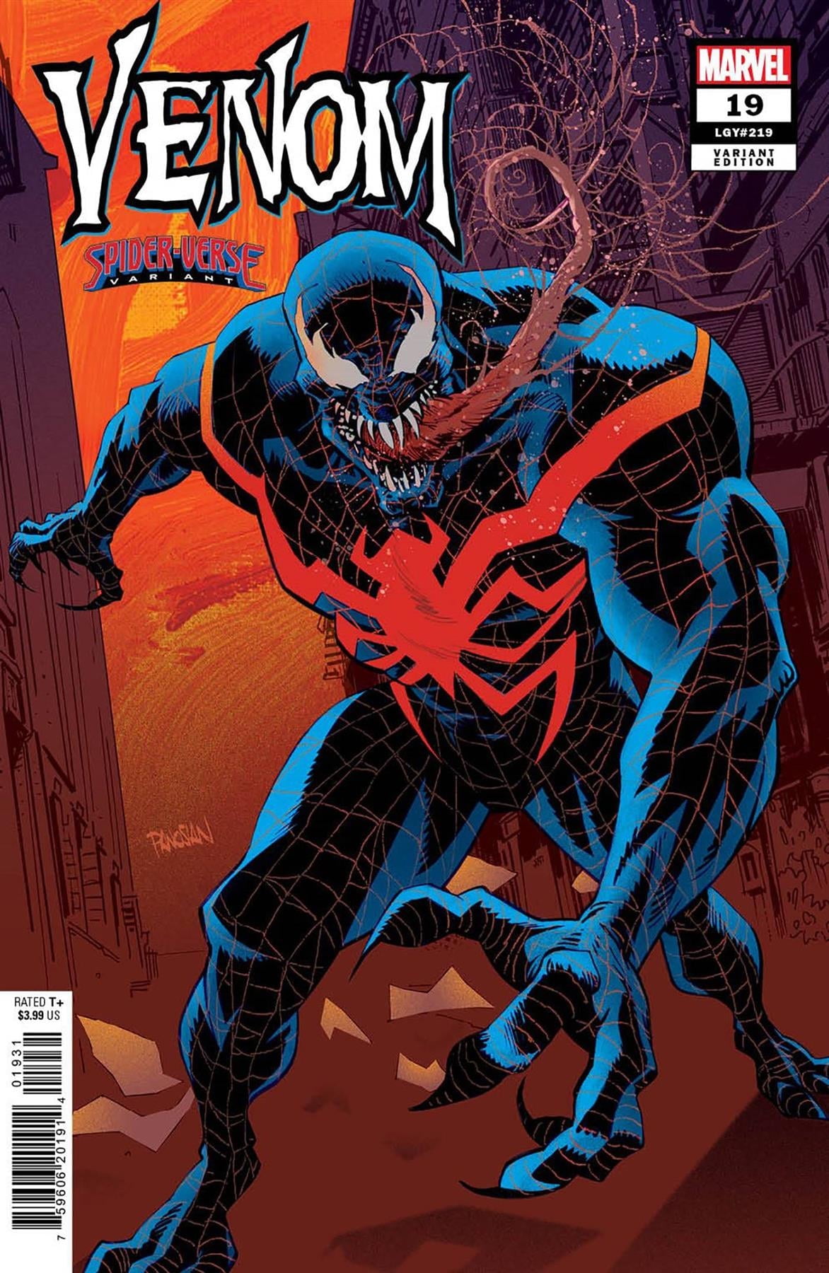 Venom #19 Dan Panosian Spider-verse Var (Dan Panosian Spider-verse Var ...