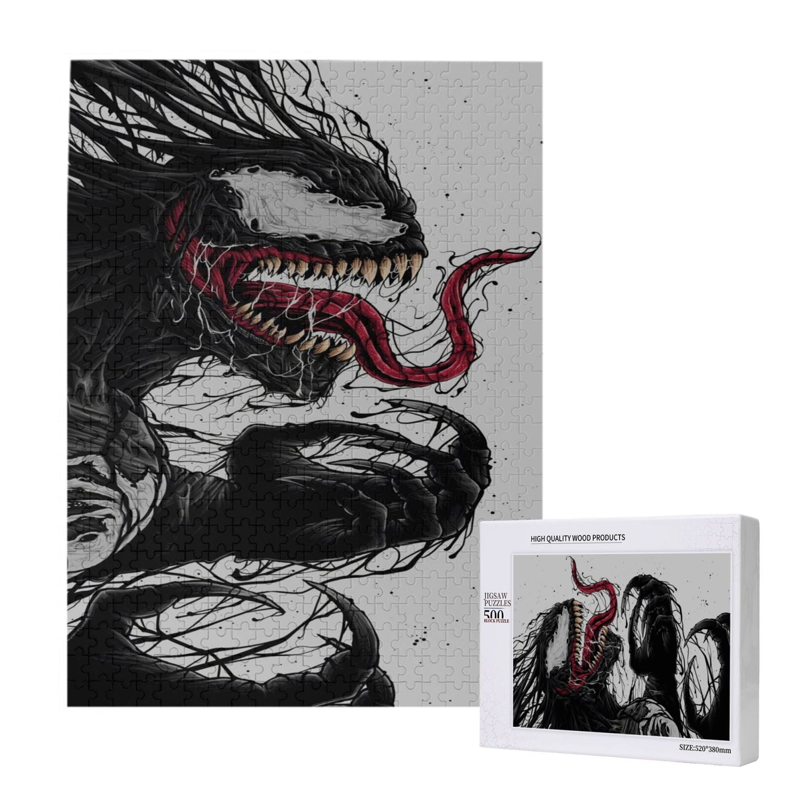 Venom 300 500 1000 Piece Jigsaw Puzzle, Funny Family Game Boys Girls ...