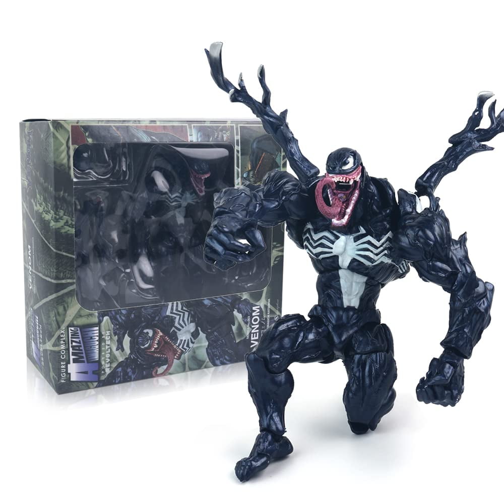Venom 7-Inch Articulated Action Figure - Symbiote Collectible with ...