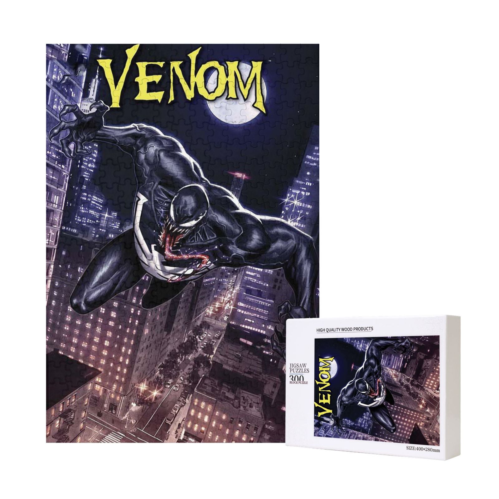 Venom _7 Picture Puzzle For Adults - 300 Piece Of Wooden Puzzle, Puzzle ...