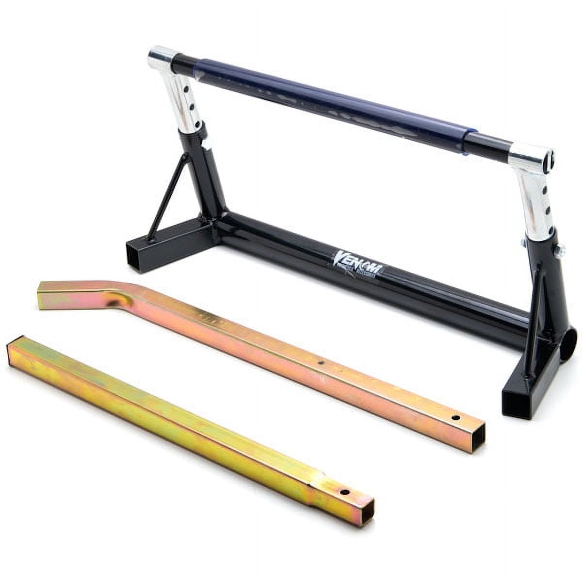 Universal Motorcycle Pivot Center Lift Bar Stand - Adjustable, Wheel ...