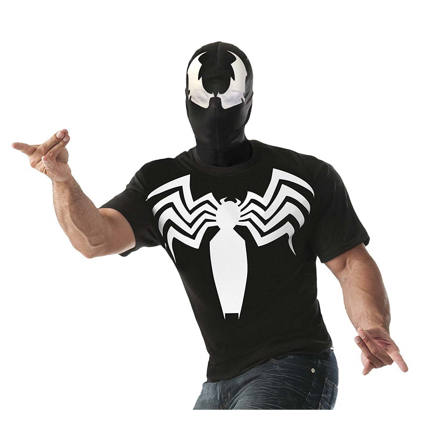 Men's Venom Shirt And Mask Set Costume Size X-Large - Walmart.com