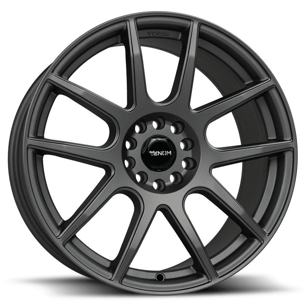 Venom Alloy Rims VENOM41 17X8 5114.3/120 +35 73.1 Matte Gunmetal ...