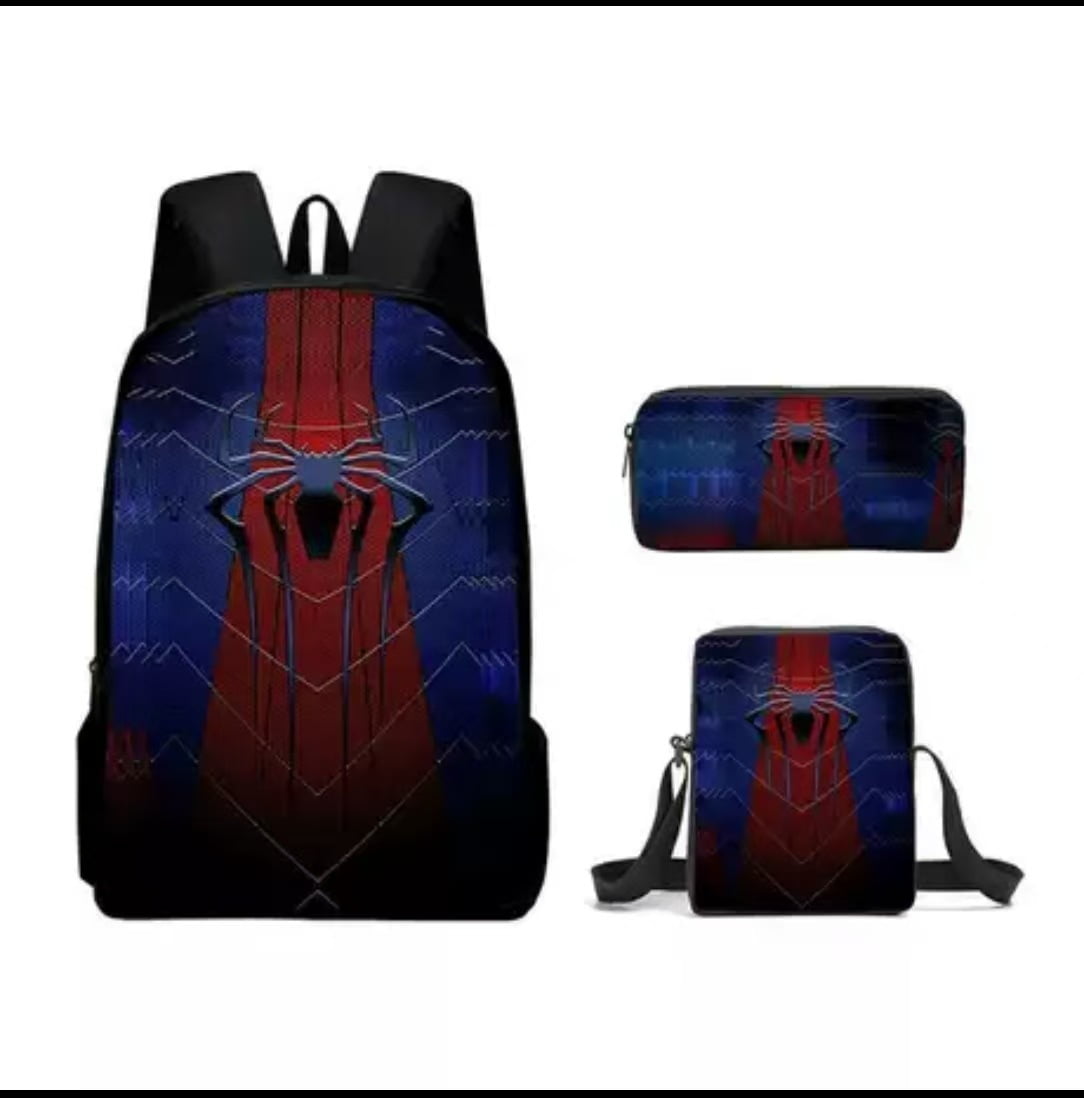 Venom Anime Backpack Set 3 Pieces with Lunch Bag and Pencil Case for ...