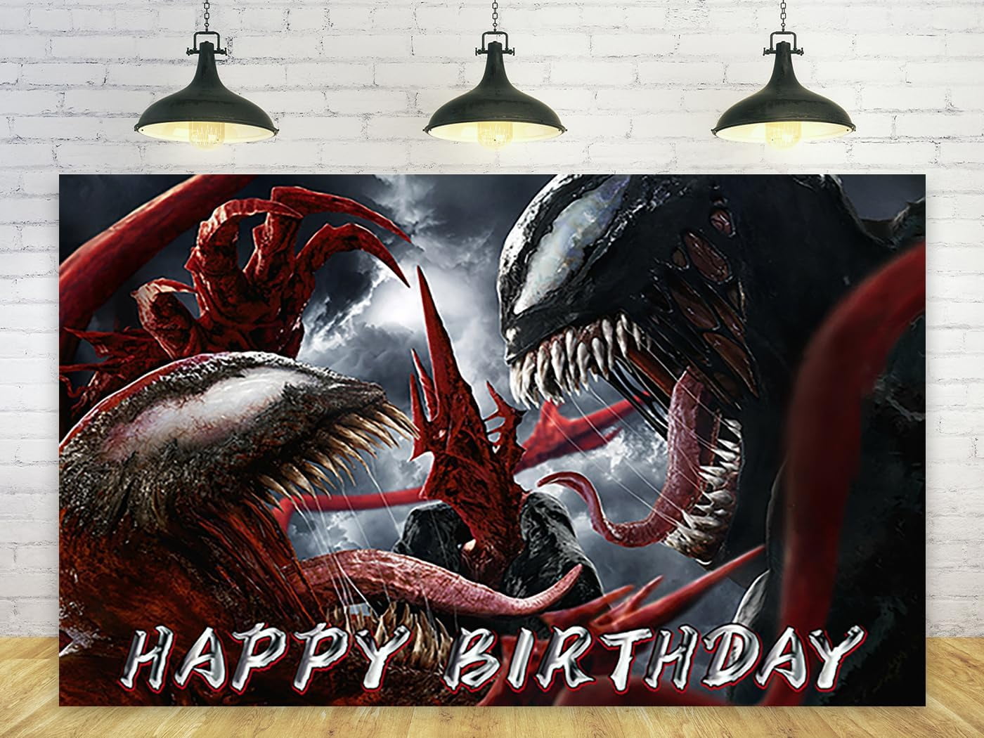 Venom Backdrop for Birthday Party Decorations Background for Baby ...